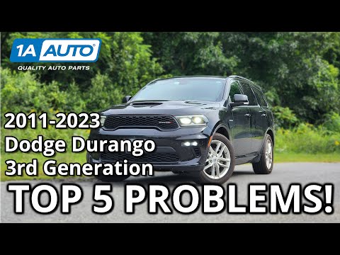 Top 5 Problems Dodge Durango SUV 2011-2023 3rd Generation