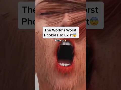 The World's Worst Phobias Pt.2 😱 #shorts #thalassophobia