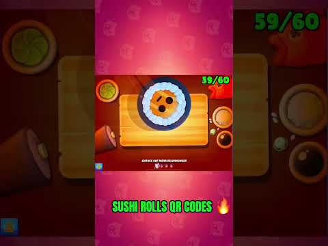 SUSHI ROLLS QR CODES ๐ฅ๐ #brawlstarsshorts #brawlstars #brawlstarsnewupdate