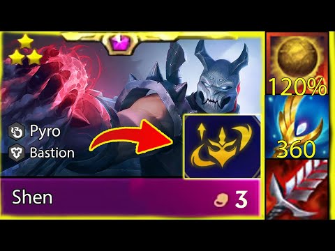 Found Pillar of Flame Augment and Built Full Damage Shen Carry - It Was Insane! | TFT SET 12