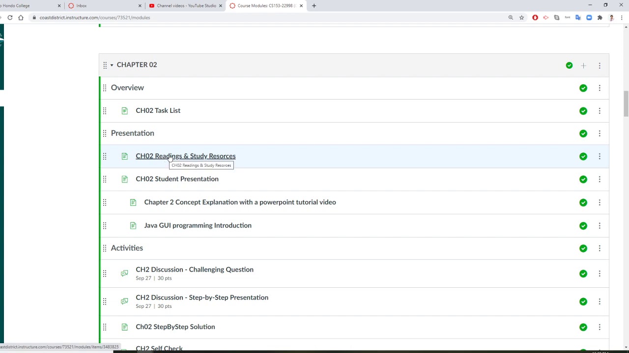 How to do programming assignment tutorial video