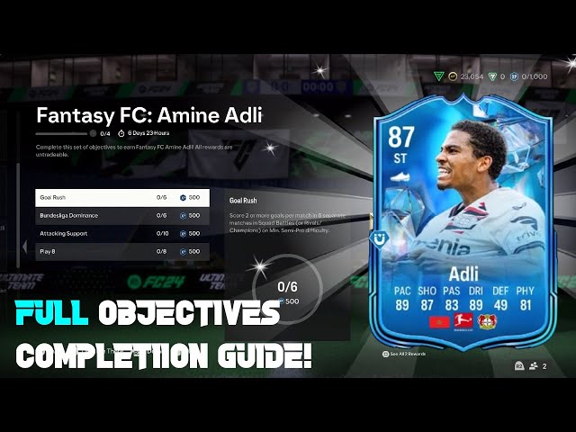How to earn the EA FC 24 Amine Adli Fantasy FC card for free?