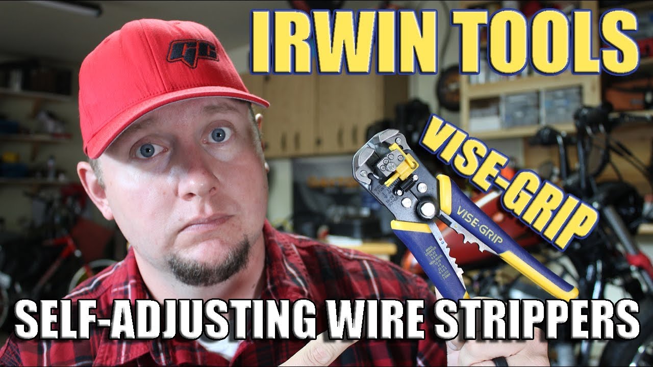 IRWIN VISE-GRIP Self-Adjusting Wire Stripper // Shop Tools I Can't Live Without: Episode 6