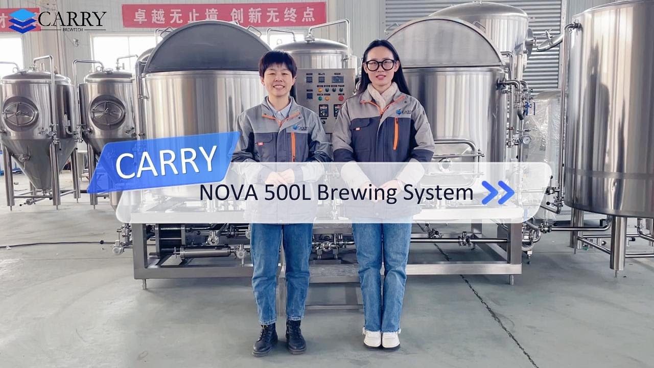 Carry Brewtech • 500L Nova 2-Vessel Brewhouse Explainer Video