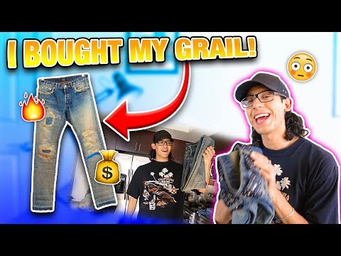 I BOUGHT MY STREETWEAR GRAIL! (my grail wishlist)