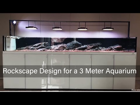 Rockscape Design for a 3 Meter Aquarium