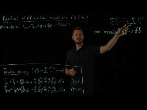 Partial differential equations: Spatial discretization (DS4DS 1.18)