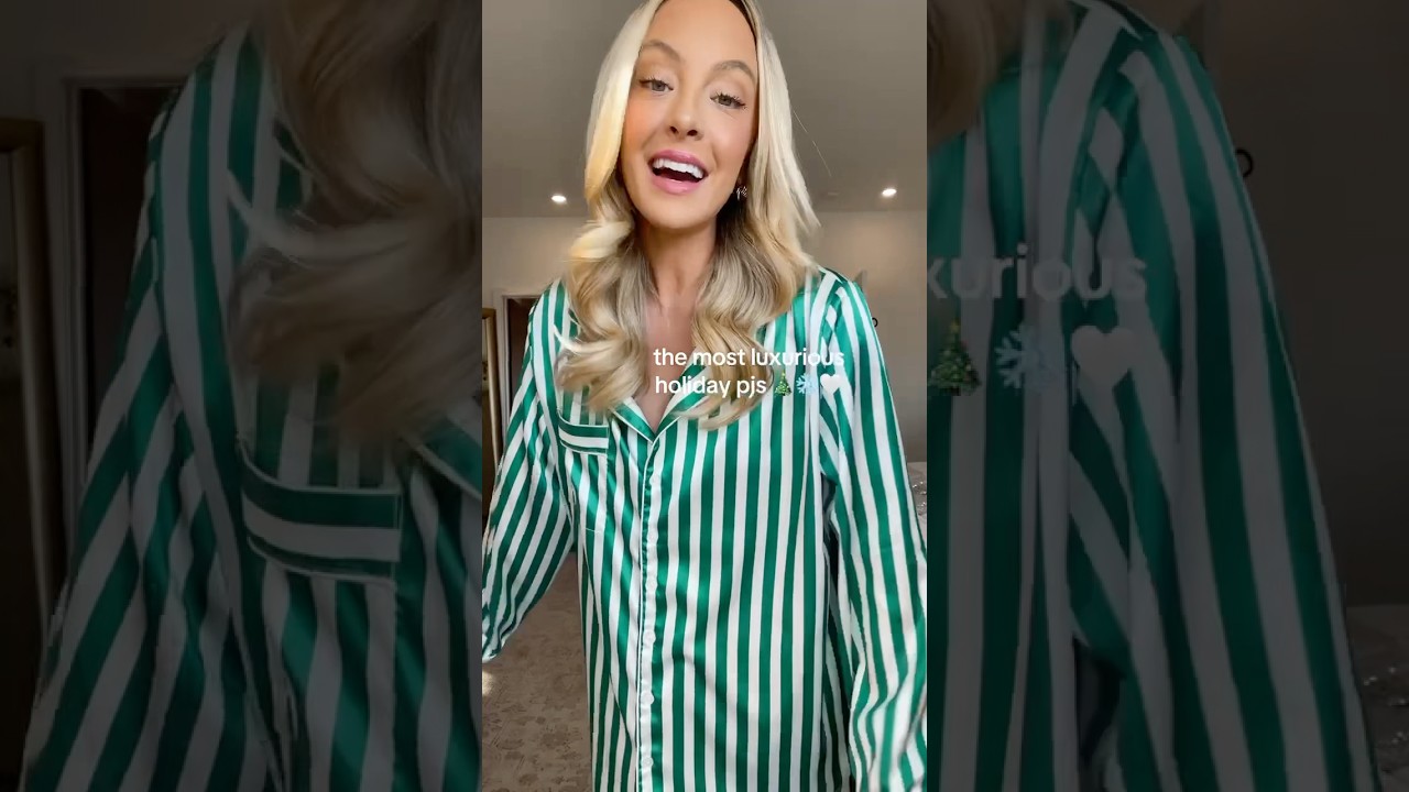 The most luxurious holiday pajamas https://liketk.it/508TN #pajamas #christmas #holidayseason