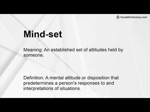 Mind-set Meaning