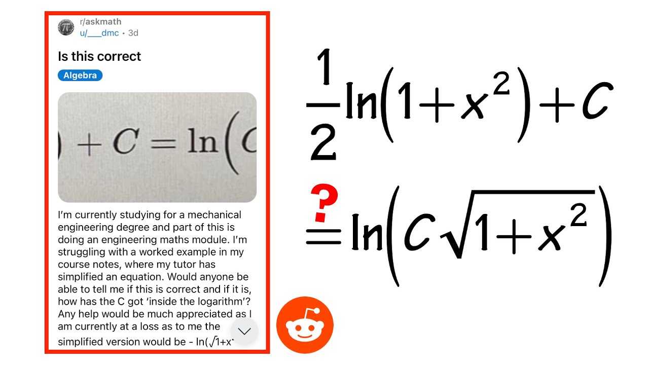 Is this correct? r/askmath