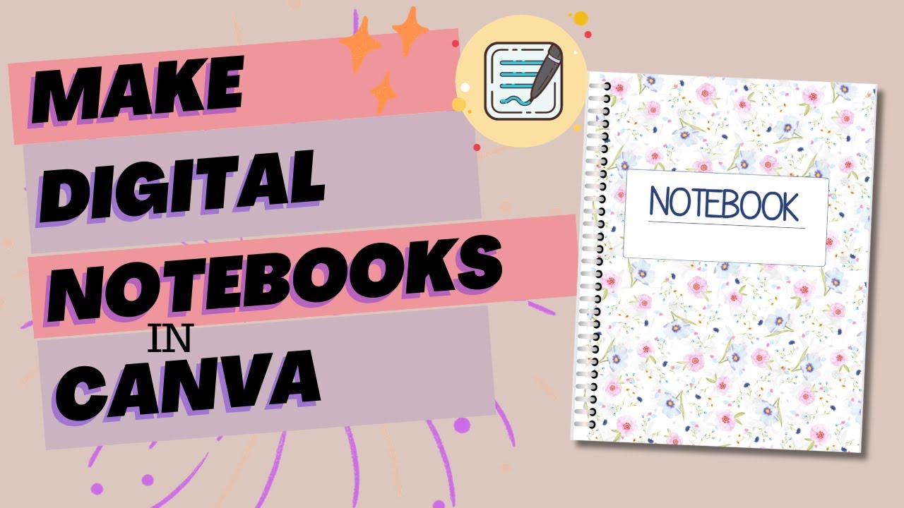 How to Create Digital Notebooks for Goodnotes from Canva