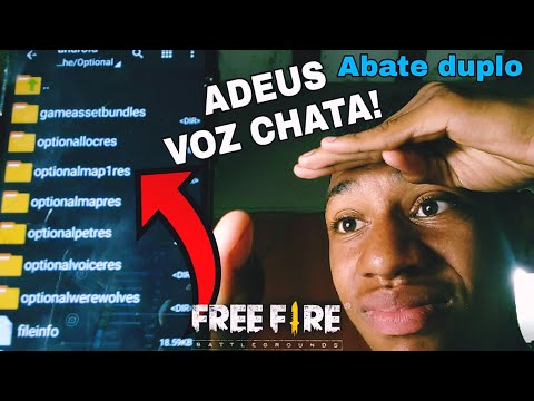 Como tirar VOZ FEMININA chata do Free fire AGORA!