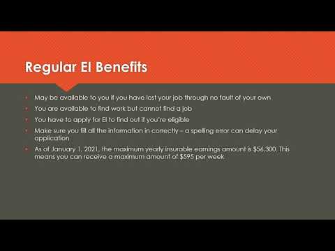 Applying for EI
