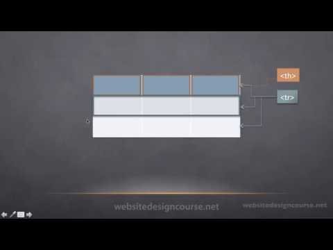 12 HTML Table Tags