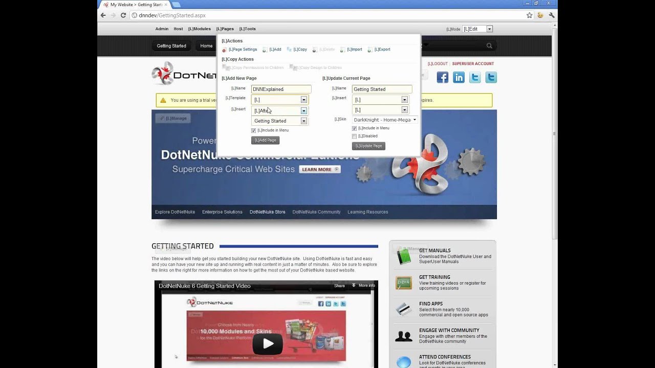 DotNetNuke Explained: Basic Module Development
