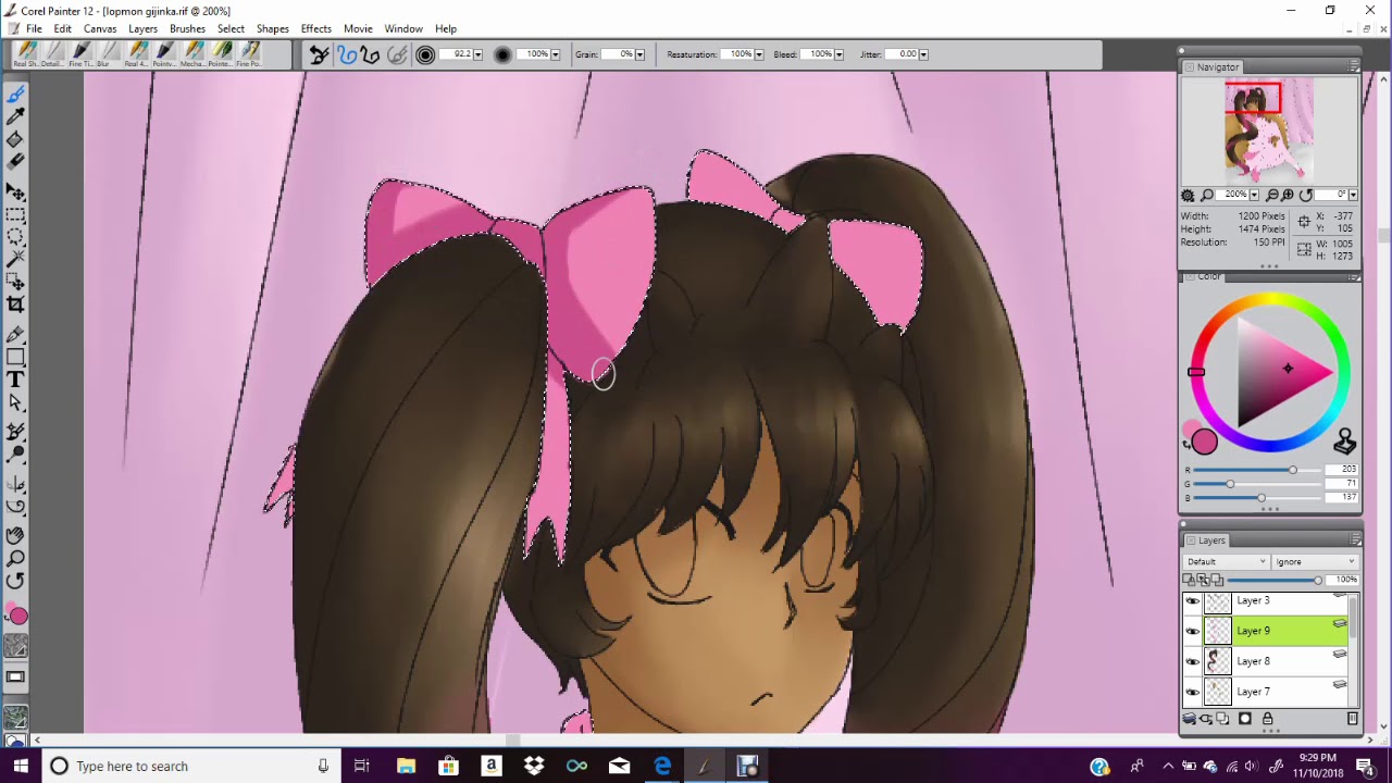 Speedpaint--Lopmon Gijinka