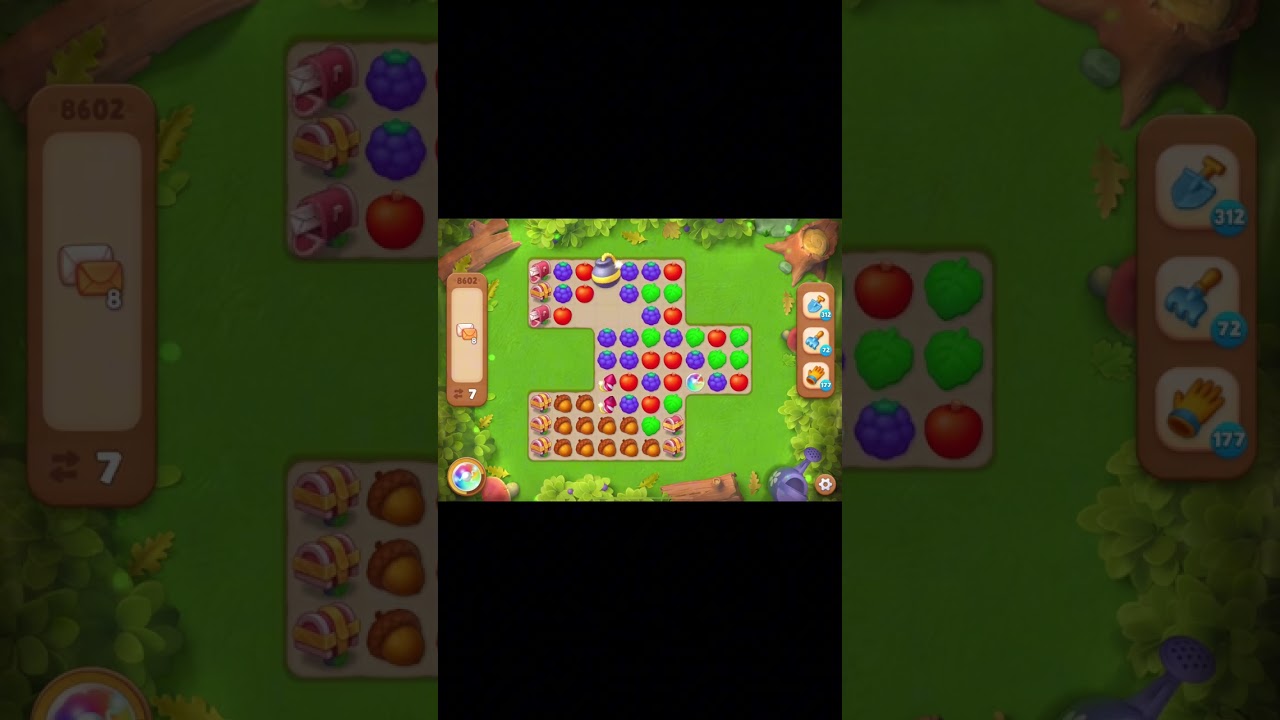 GardenScapes Level 8602 no boosters