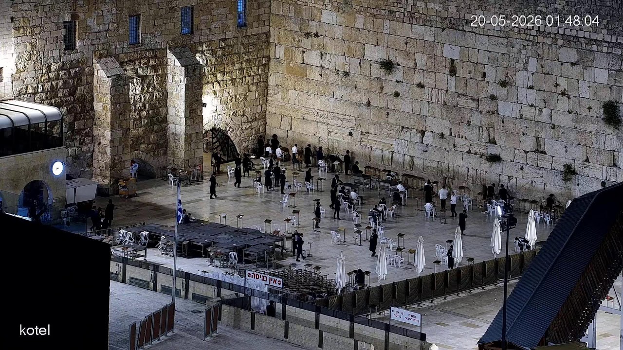 Western Wall, the Kotel.