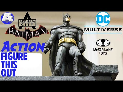 Arkham City Batman Review | McFarlane DC Multiverse | Action Figure This Out