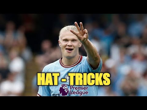 All Haaland PREMIER LEAGUE Hat-tricks !! 2022/2023