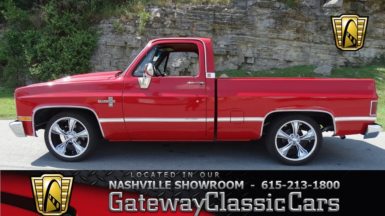1983 Chevrolet C10 Shortbed, Gateway Classic Cars Nashville#553