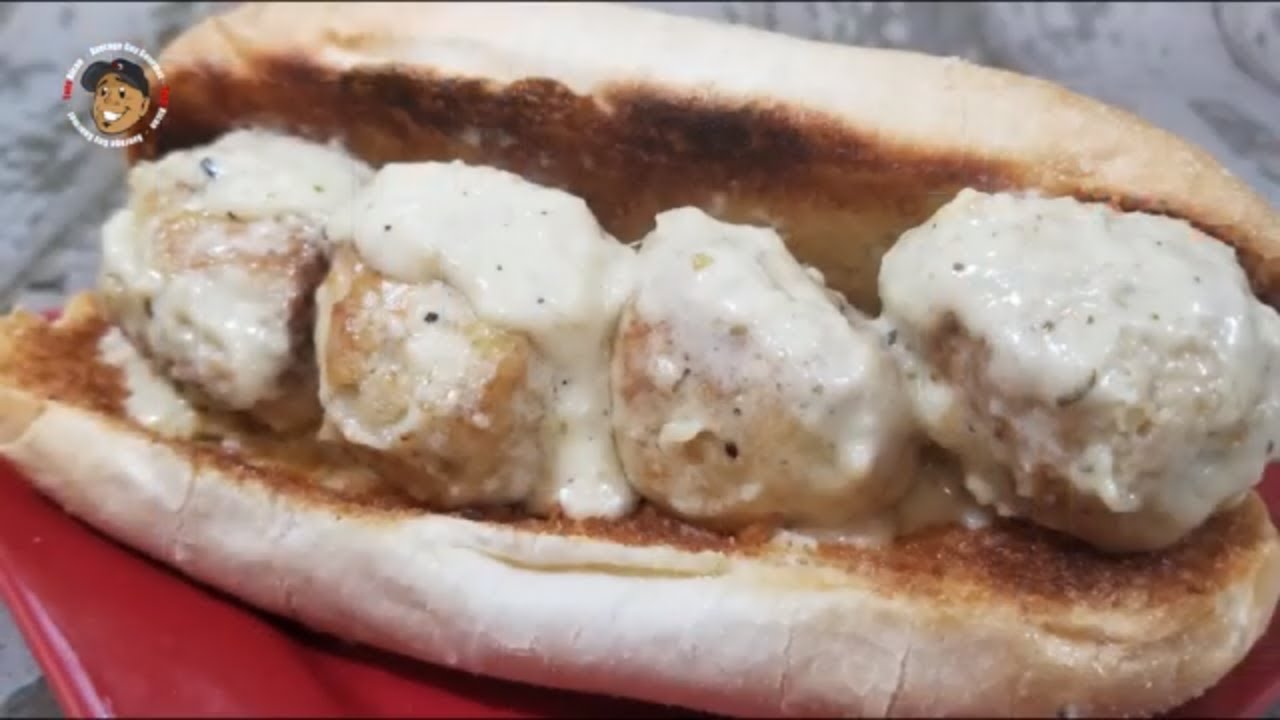 Chicken Alfredo Meatball Sandwich Recipe | Episode 681