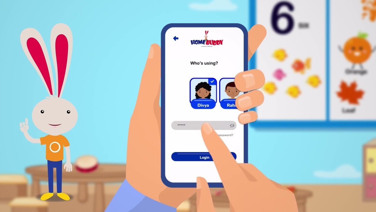 HomeBuddy App – Log in, Profiles, and Customization
