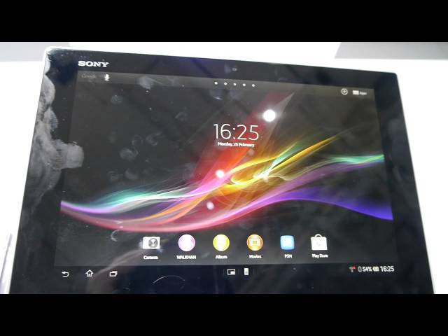 Sony Xperia Tablet Z hands-on - PhoneArena