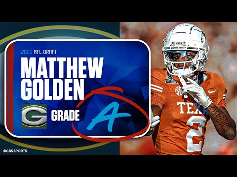 2025 NFL Draft Grades: Packers get ‘A’ for selecting WR Matthew Golden at No. 23 | 'he can FLY’