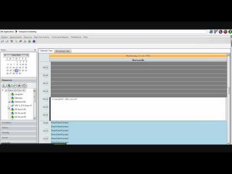 SCM Scheduling Select All Clear All and Availability Type