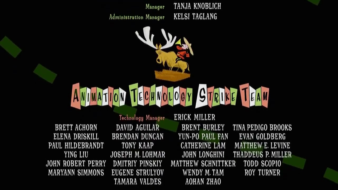 Bolt (2008) End Credits
