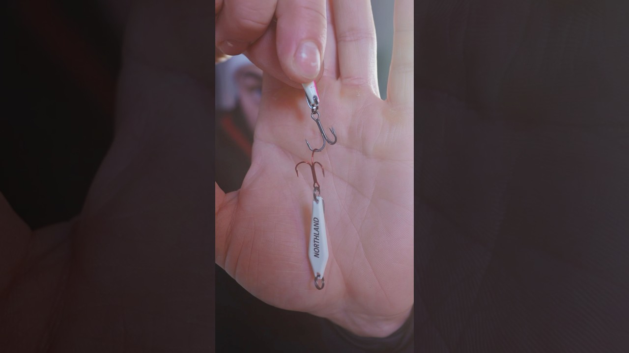 One Thing I Do To ALL My Jigging Spoons 👀 You Should Do It Too❗️#icefishing #canada #tipsandtricks