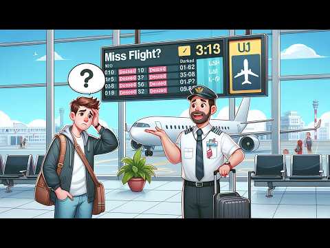 ⚠️ What happens if you don't show up for a connecting flight?