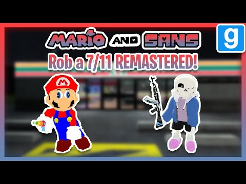 Steam Community :: Video :: Mario & Sans Rob A 7/11 AGAIN! | Gmod Skit ...