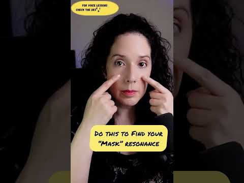 You NEED to try this Singing Hack! | “Mask Resonance” 😯 #shorts #vocalwarmup