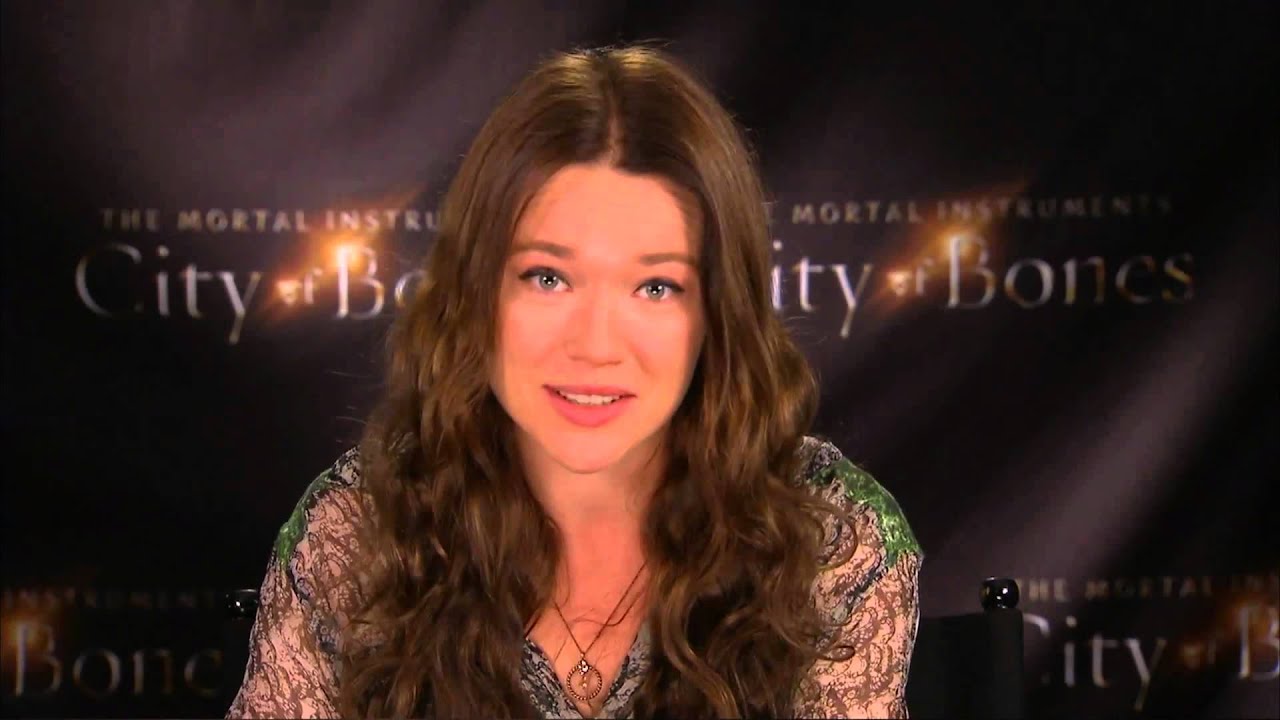 Jemima West says Hi to Fangirlish and TMI Fans