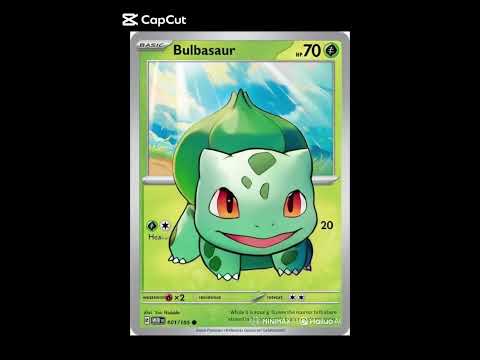 Bulbasaur 001/165 #pokemon #bulbasaur #pokemontcg #ai
