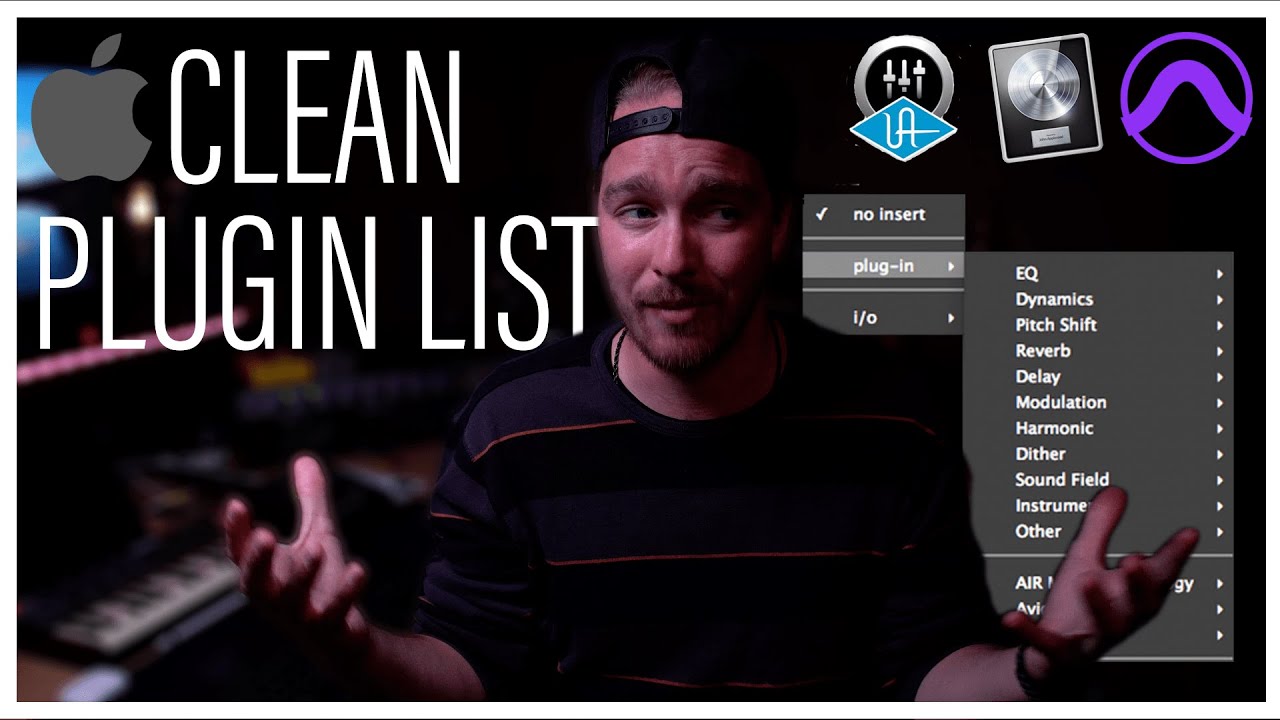 How to CLEAN UP your plugin list in Pro Tools, Logic and the UA Console - Hide your unused plugins