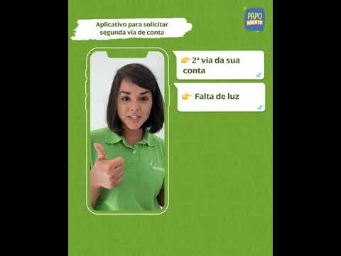 Papo Aberto | Aplicativo para solicitar segunda via de conta