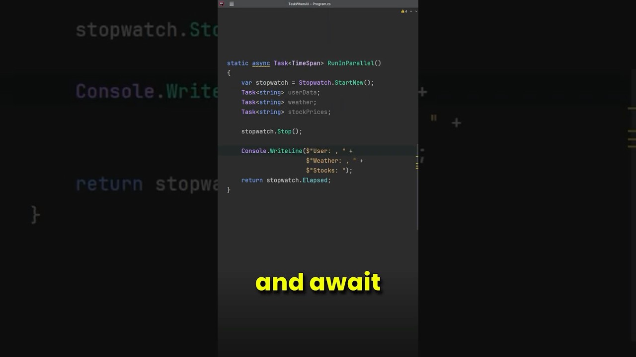 Faster await async Tasks