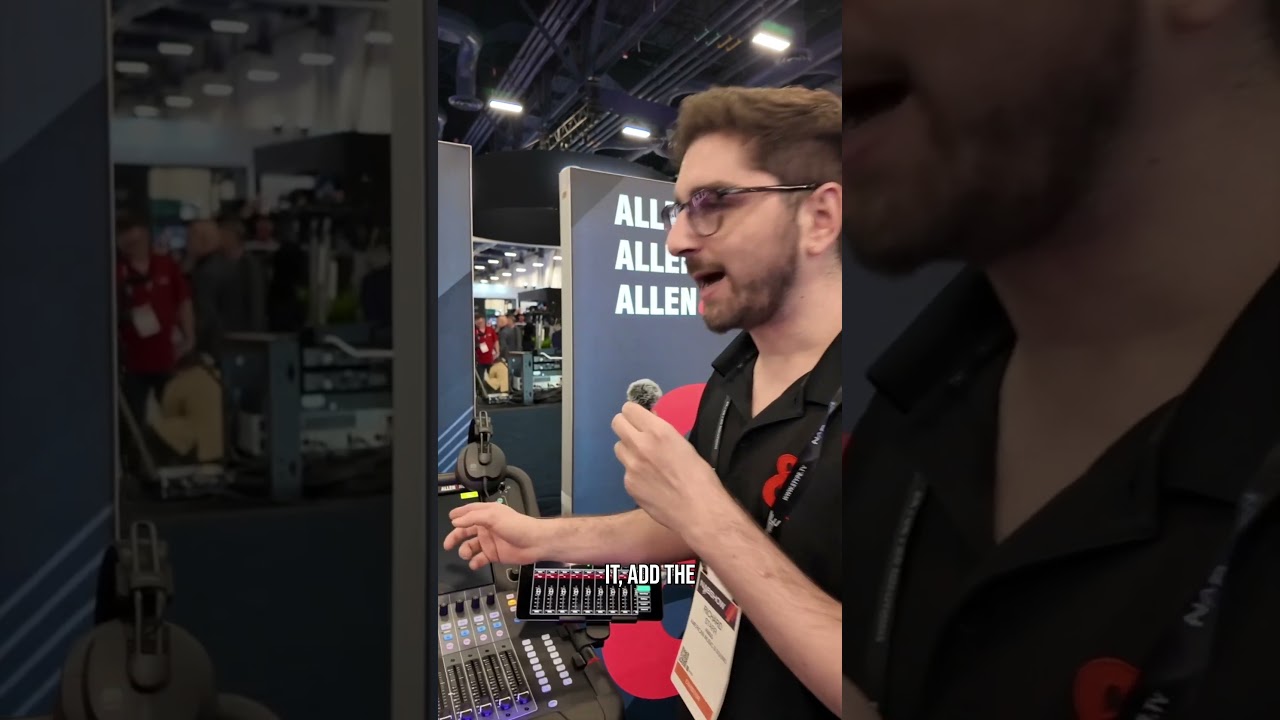 NAB 2025 - Allen & Heath Avantis with dPack