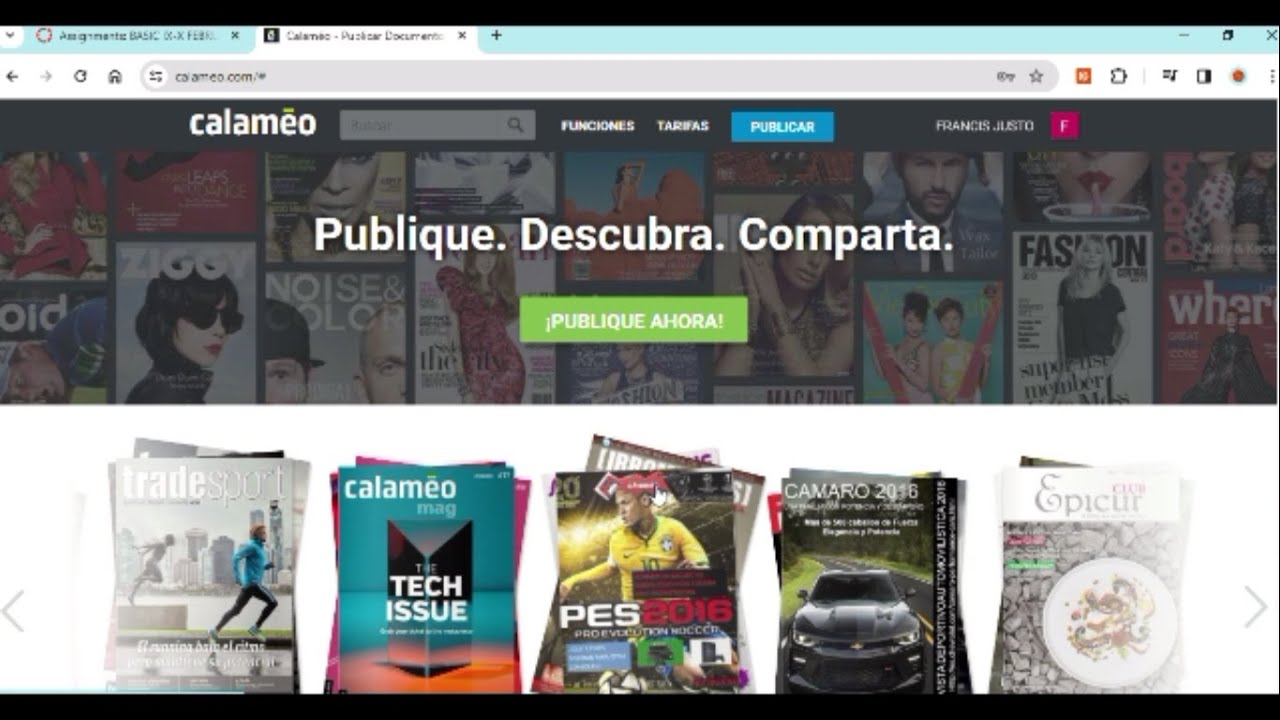 TUTORIAL ACTIVIDAD EN CALAMEO
