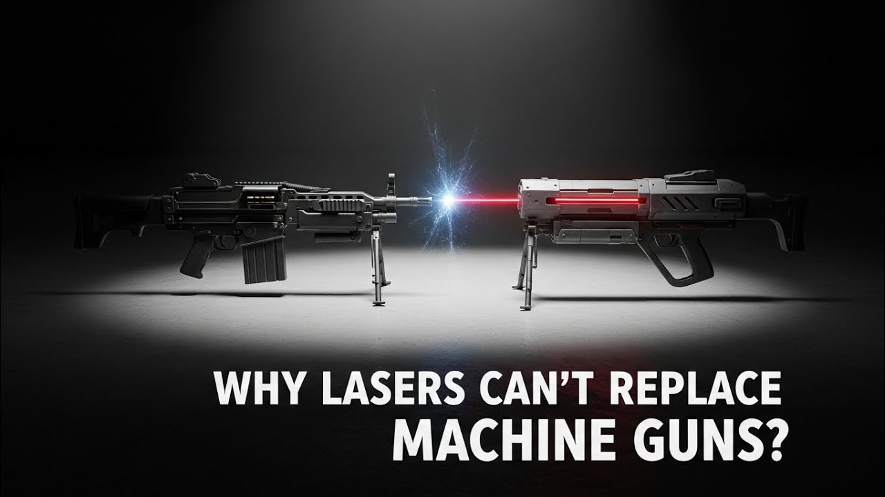 Why Lasers Can't Replace Machine Gun's?