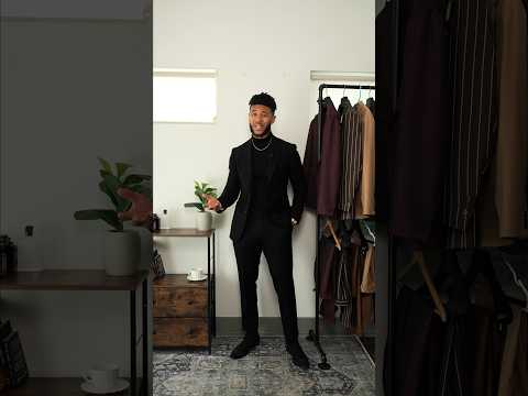 5 Ways To Style A Black Suit