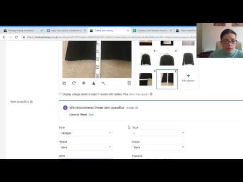 How to Create An eBay Listing Template