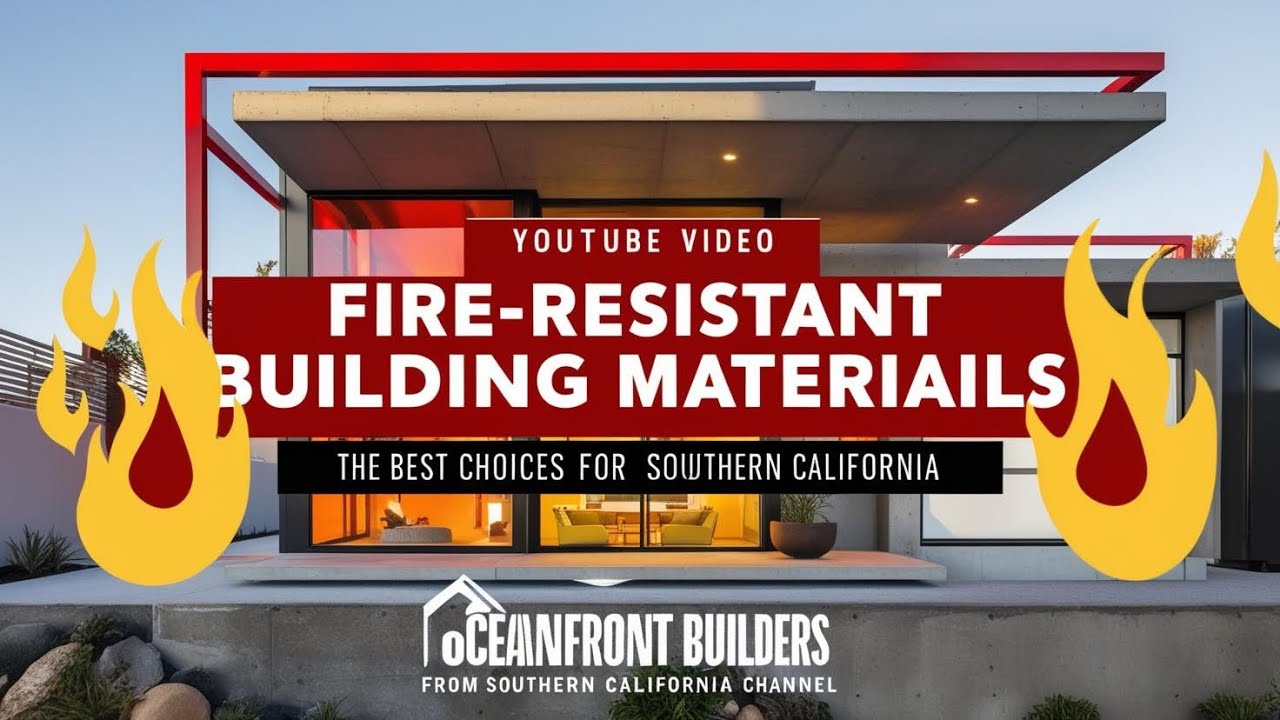 Fire-Resistant Building Materials – The Best Choices for Southern California Homes