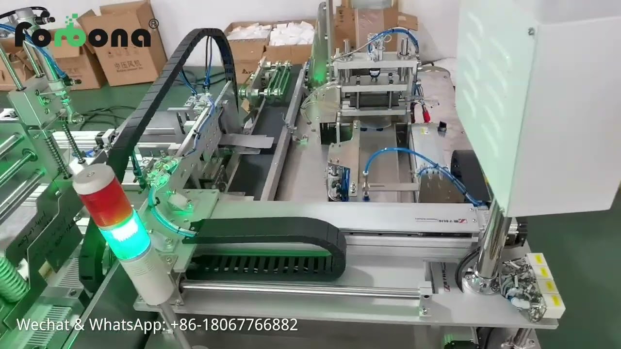 full automatic cotton swab making and packing machine