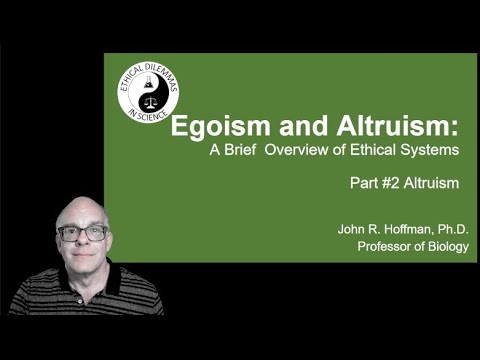 Altruism: A Brief Overview of Ethical Systems