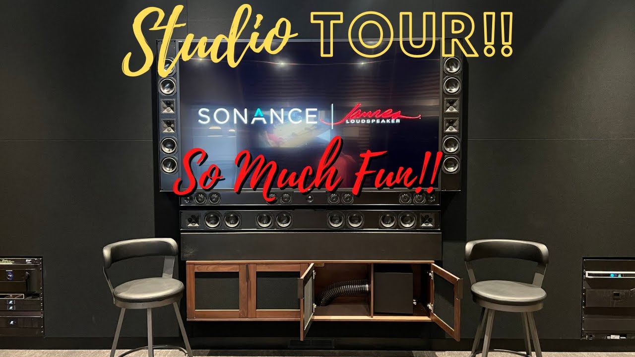 Check out our Tour through Sonance / James Loudspeaker Studios!! | Amazing speakers for your home!!