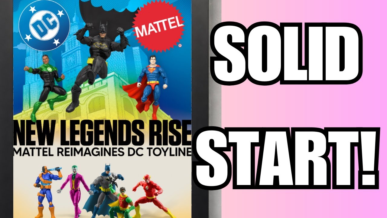Mattel's DC Core Figures -- First Reaction